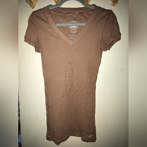 Forever 21 | Tops | Nwot Twenty One Slim Fit Extra Long Vneck Top ...